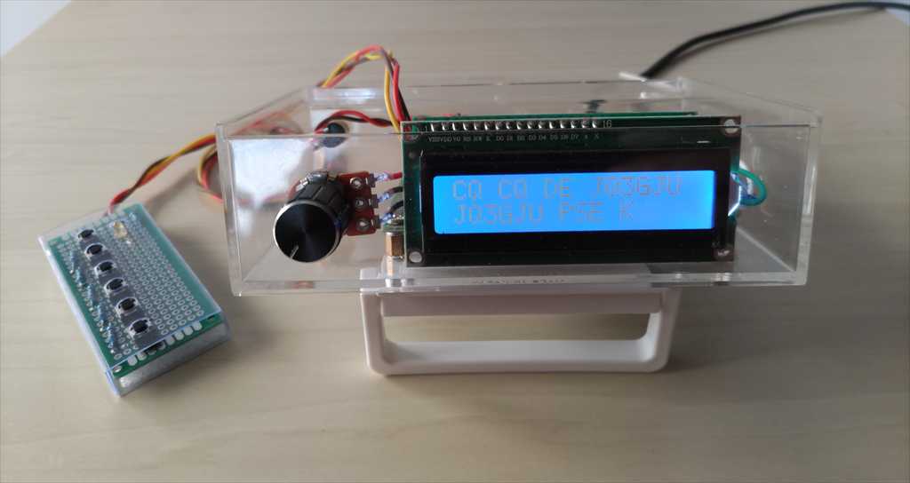 K3NG CW Keyer を作成 | 気ままに遊